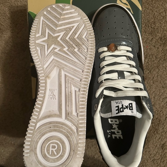 Bape | Shoes | Black Bapestas | Poshmark